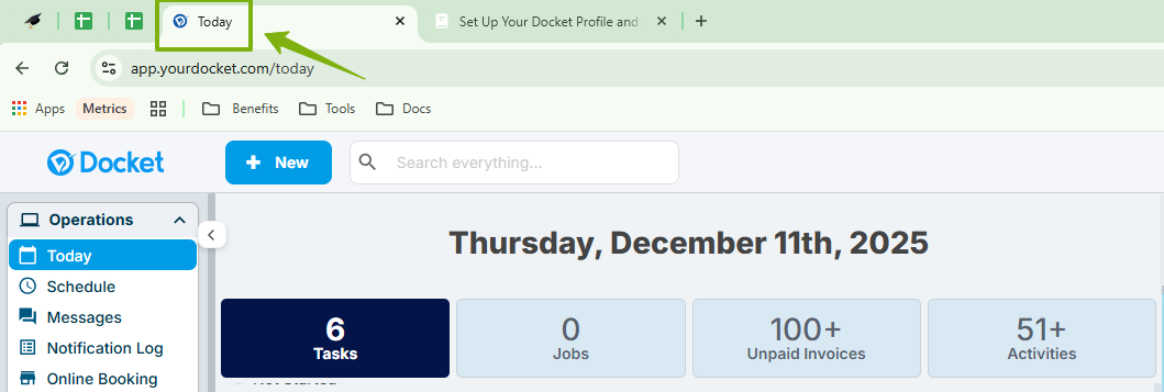 Set Up Your Docket Profile and Upload Your Logo – Docket Support