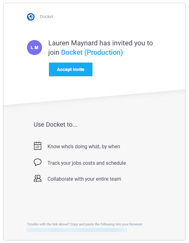 Log Into Your Docket Account – Docket Support